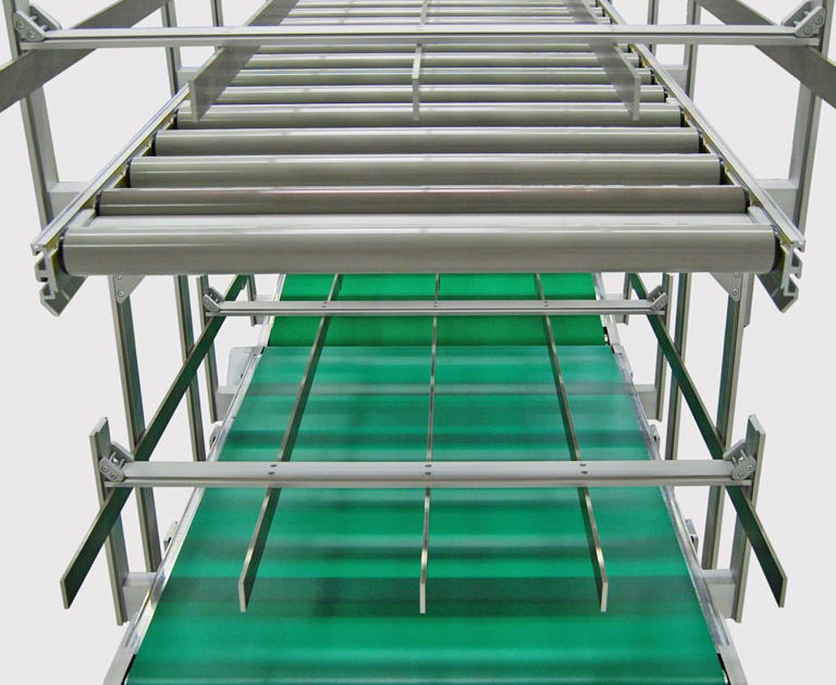 KLT buffer system for optimized storage and logistics processes