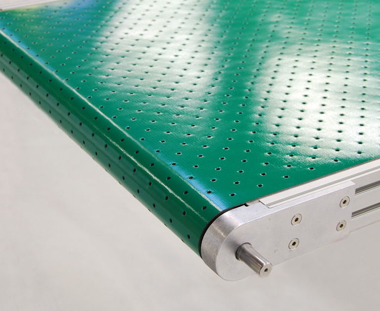 Paper Sheet Transport with Vacuum Conveyor