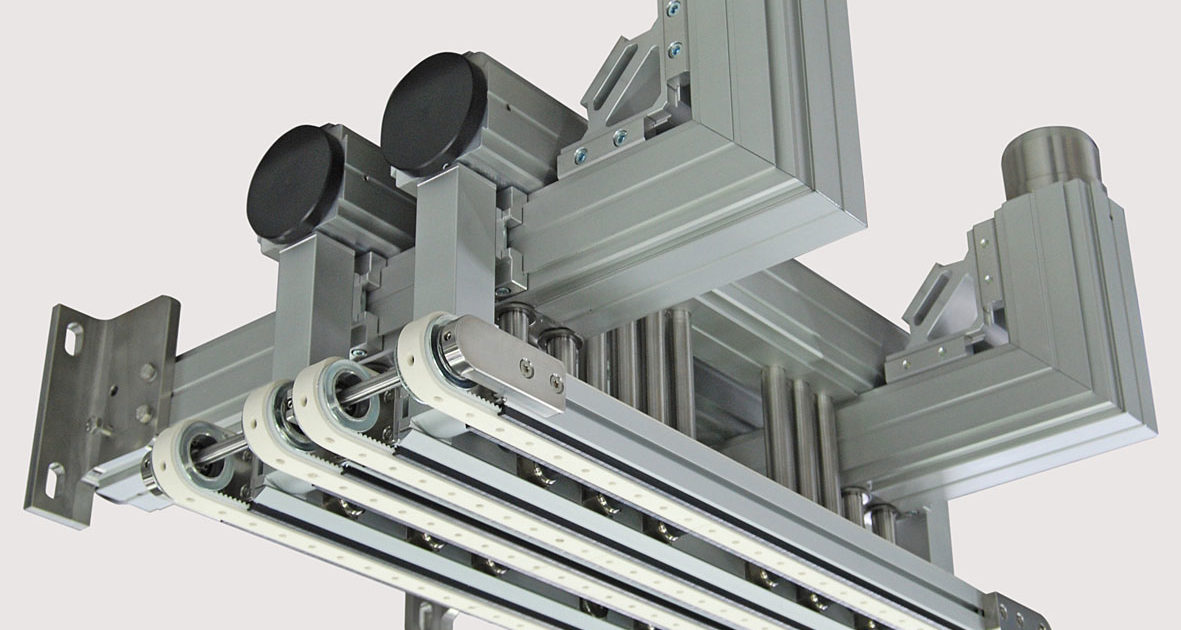 Overhead Vacuum Conveyor for Adhesive Bandages | Montech