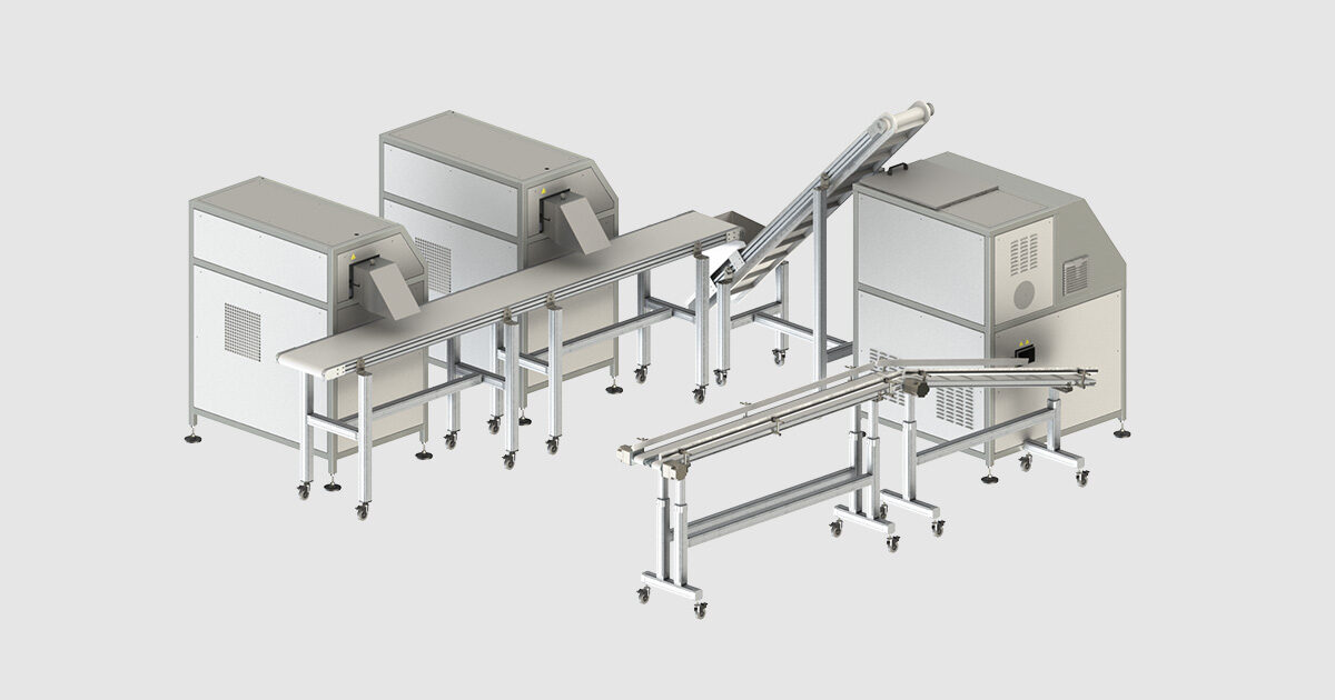 Conveyor System for Dry Ice Production