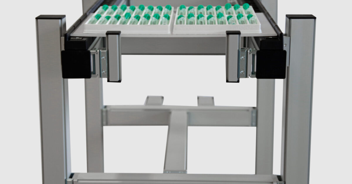 Tailor-made roller conveyor with the Aluminum Framing System
