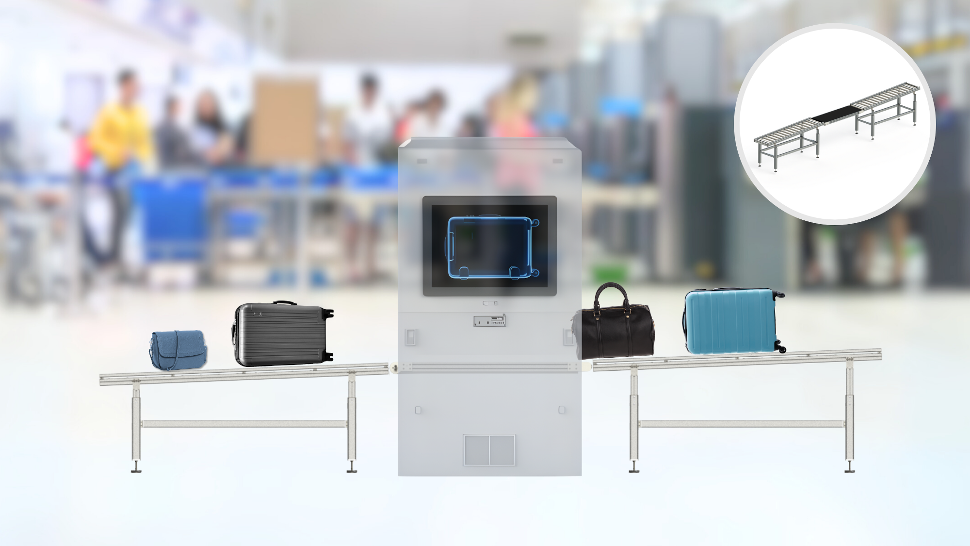 Efficient X-ray screening with TB40 and RB40